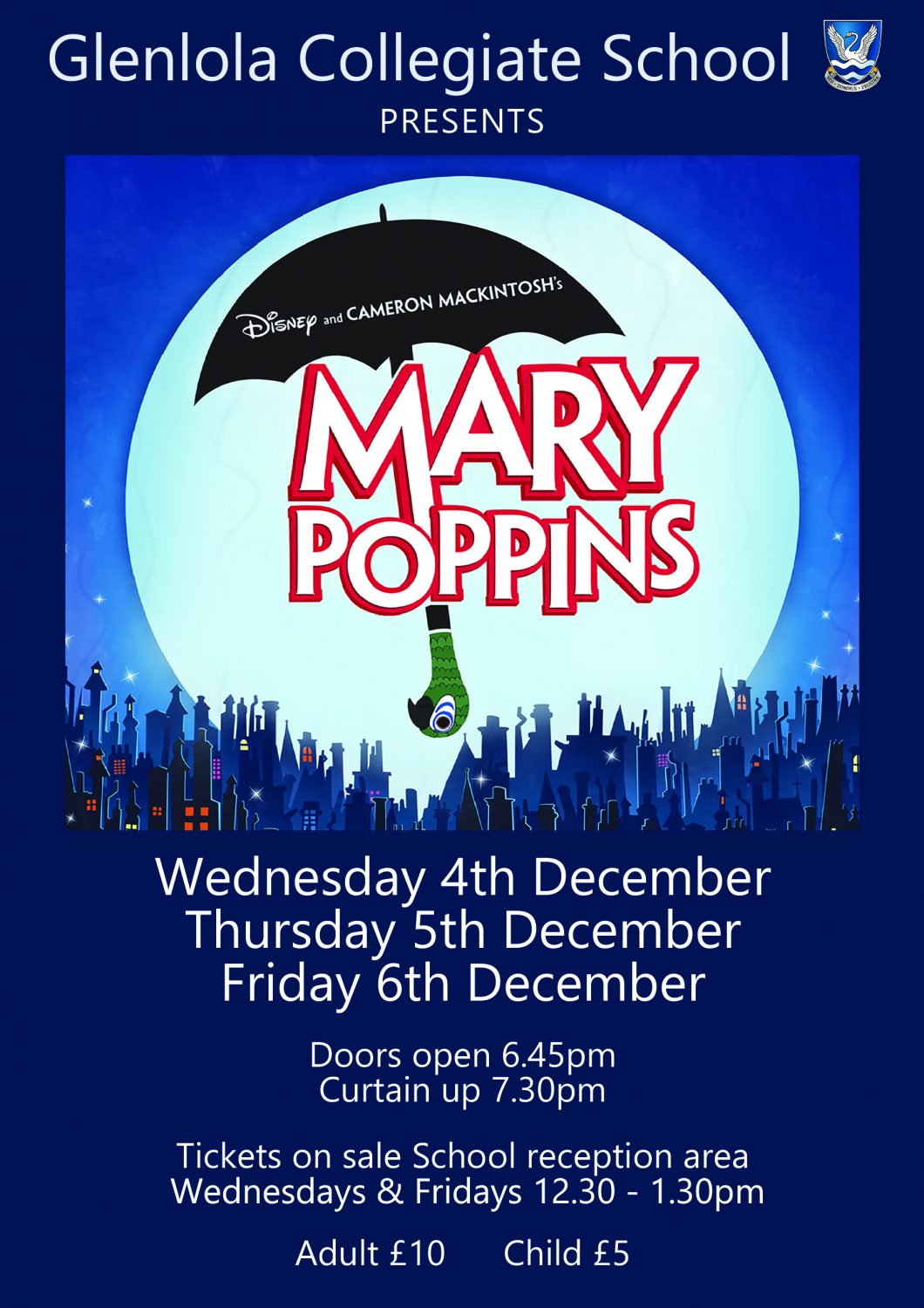School Musical ‘Mary Poppins’ – Glenlola Collegiate