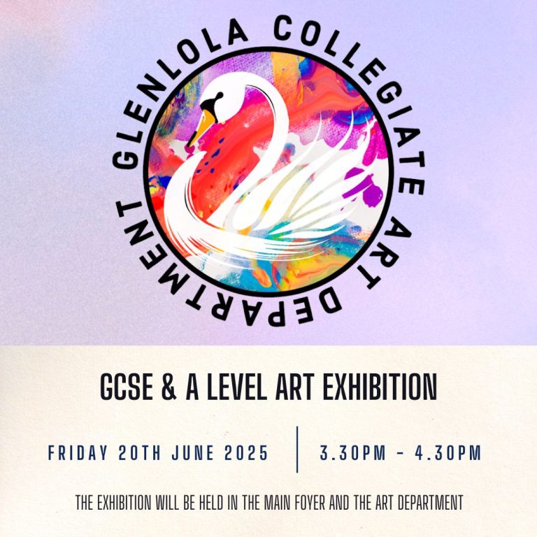 GCSE and A Level Art Exhibition – Glenlola Collegiate